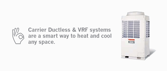 Ductless & VRF Systems | Carrier HVAC